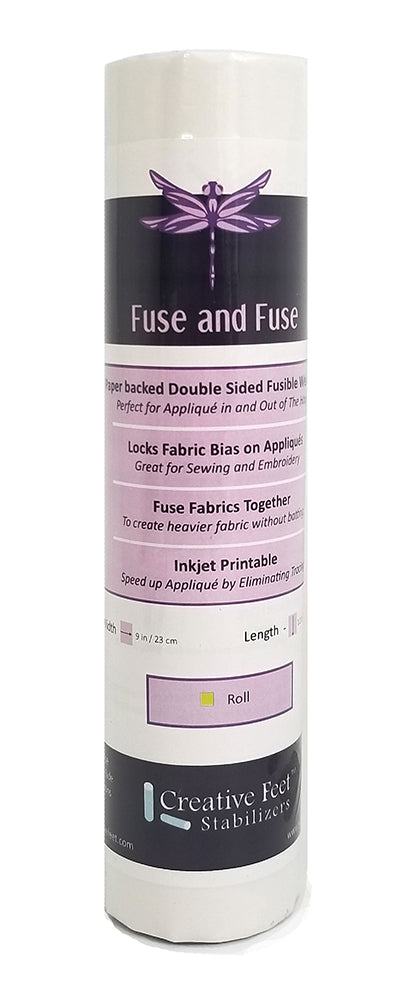 Fuse and Fuse Stabilizer - Sewing, Embroidery, Quilting – Creative Feet